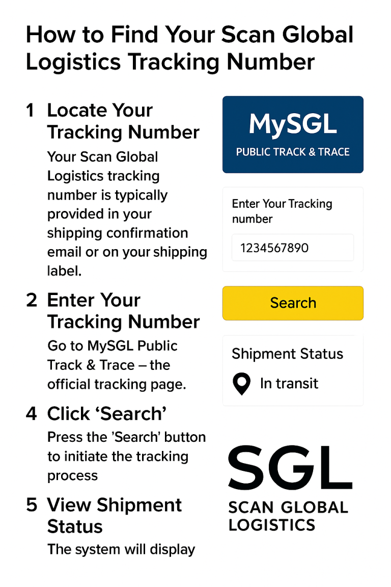 Scan Global Logistics Tracking – Track Shipments & Deliveries