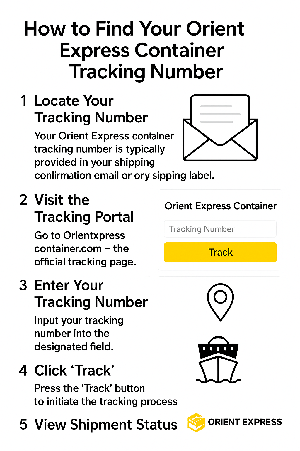 Orient Express Container Tracking | OEC Group Shipment Status