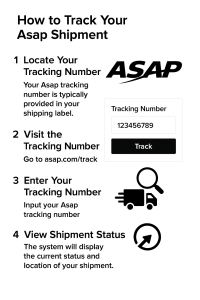 ASAP Express Tracking – Track Your Shipment Online