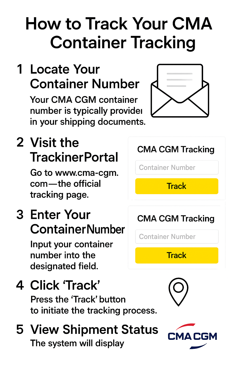 CMDU Container Tracking | Track CMA CGM Cargo Shipment
