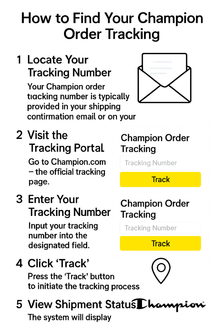 Champion Order Tracking | Track Your Champion Shipment Online