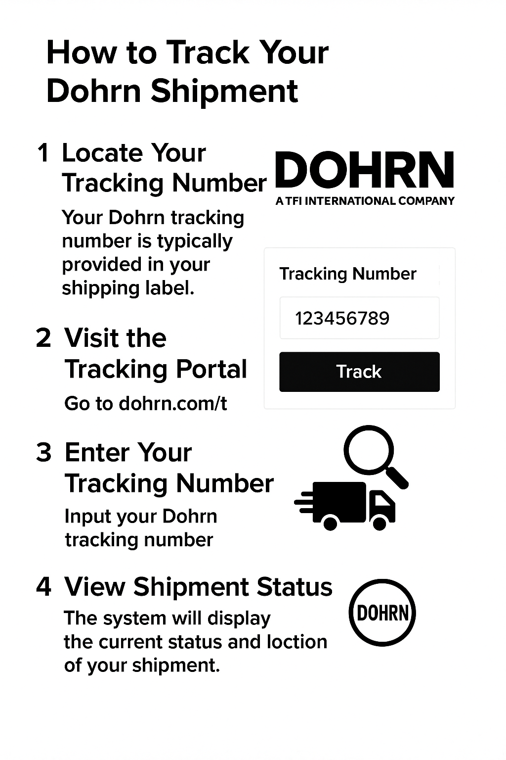 Dohrn Tracking – Track Dohrn Transfer Shipments Online