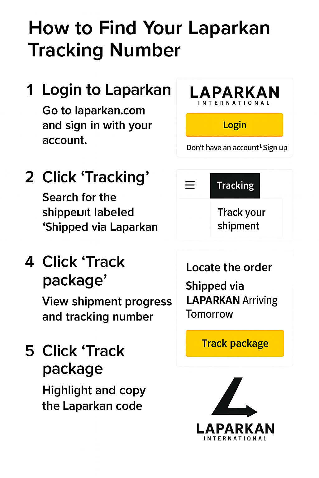 Laparkan Shipping Tracking – Track Your Cargo & Parcels Online