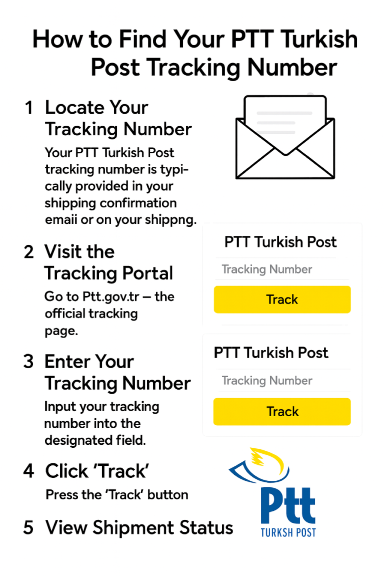 PTT Turkish Post Tracking | Track Your Parcel and Mail Online