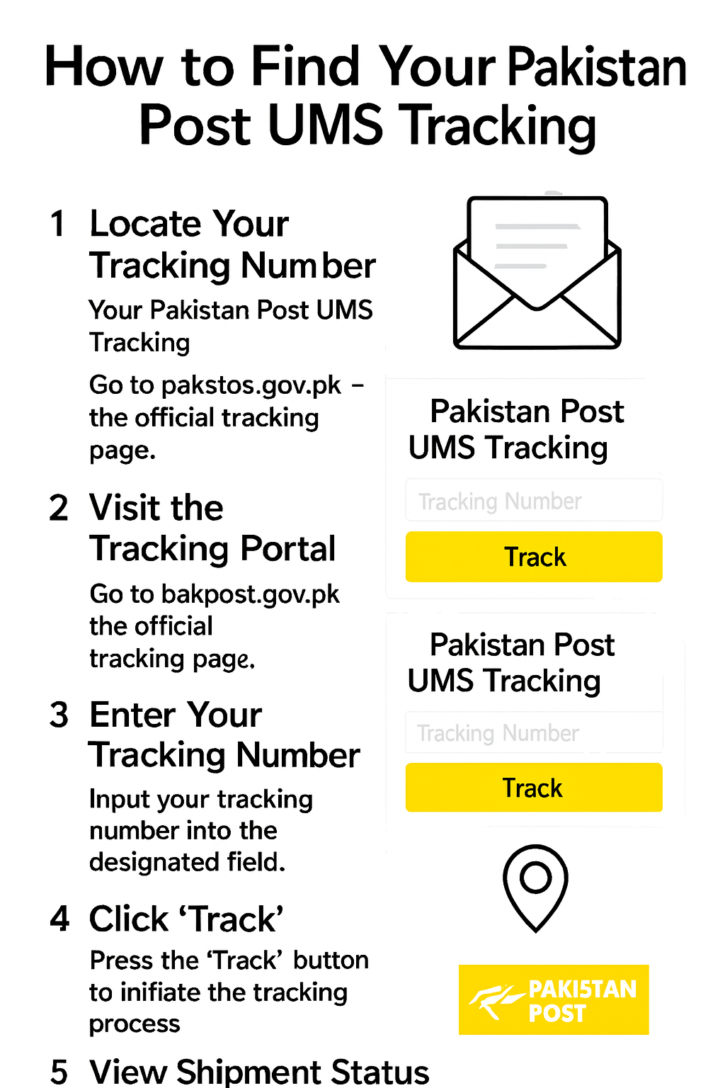 Pakistan Post UMS Tracking | Check Parcel, Consignment Delivery